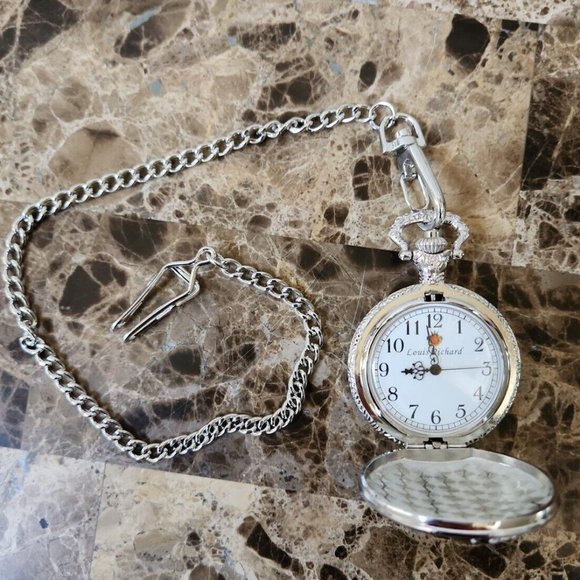 Louis Richard | Accessories | New Louis Richard Pocket Watch Train ...